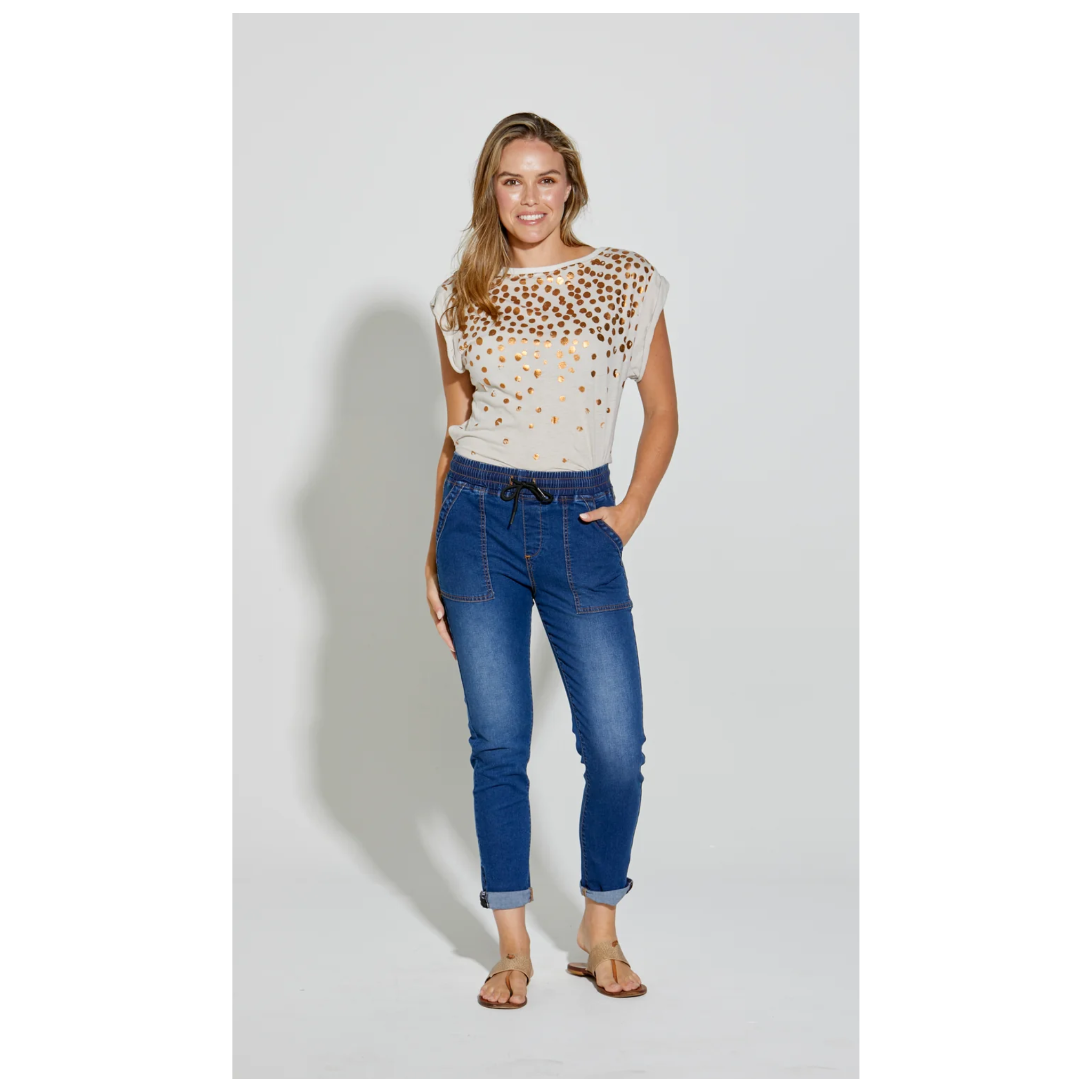 New London Jeans - Hope Jogger | Indigo – Juniper & Co