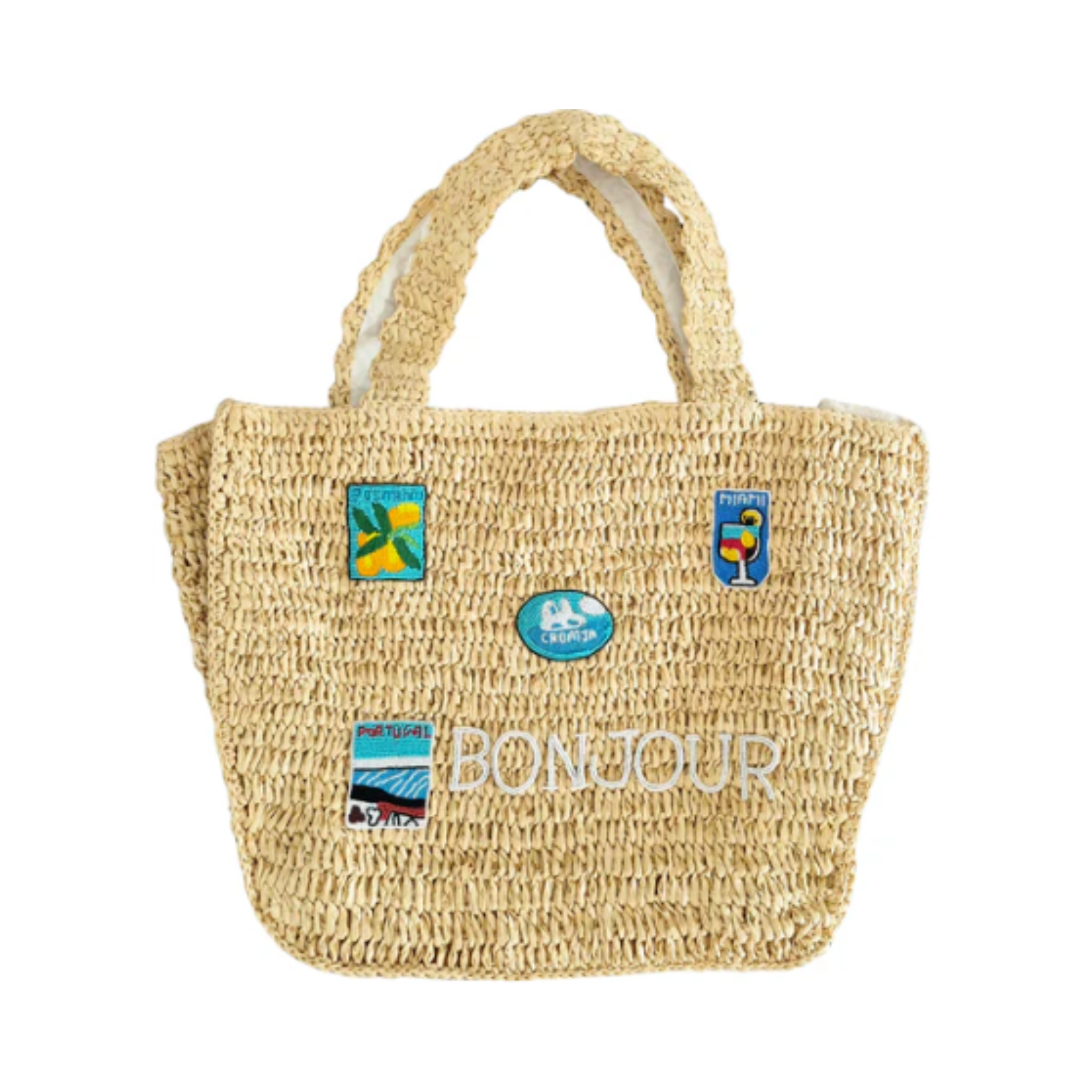 BonJour Raffia Bag – Juniper & Co