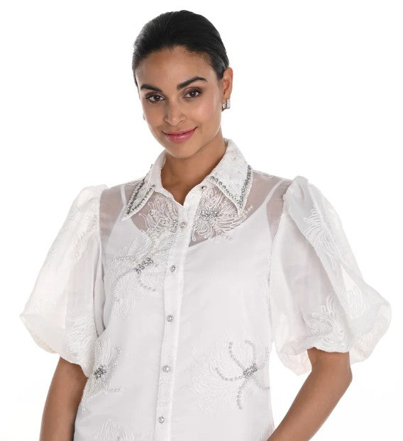 Frank Lyman - Cecelia Woven Shirt – Juniper & Co